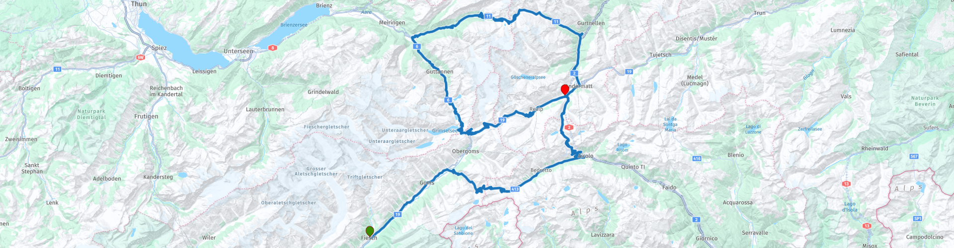 [Suiza] La ruta del 9 (Alpes suizos) – MyRoute-app: la herramienta ...