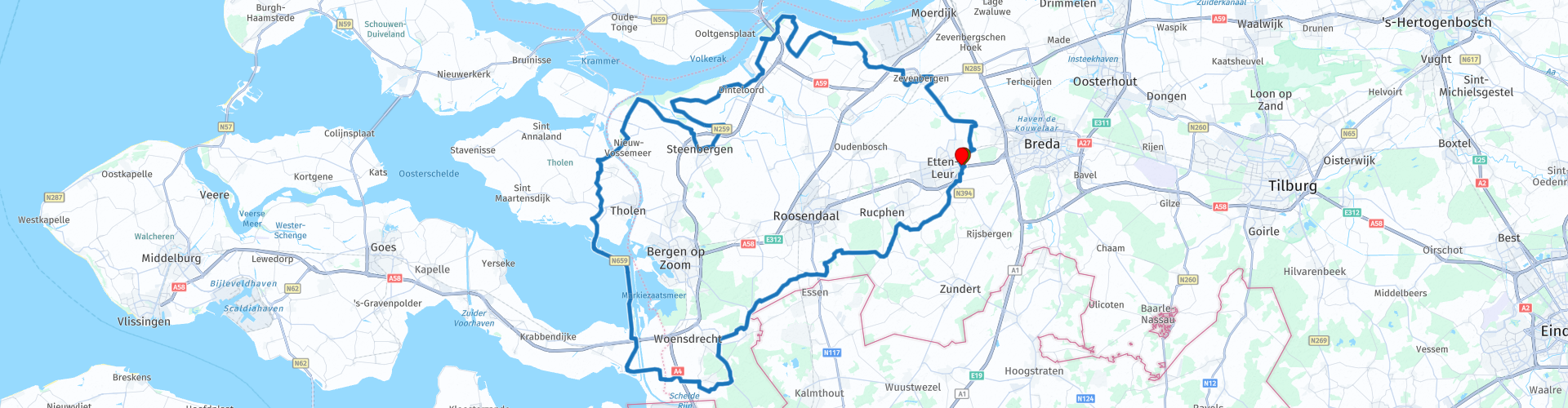 Route_West-Brabant – MyRoute-app: De #1 alles-in-een routetool