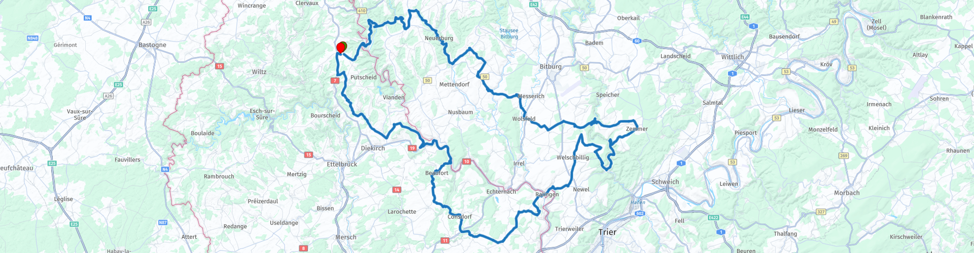 Rondrit Hosingen Neuerburg Bettingen Consdorf Beaufort Brandenburg ...